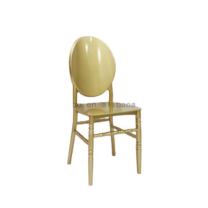 Modern round back Wedding Event Chair Luxury Clear Plastic Banquet Seat ...