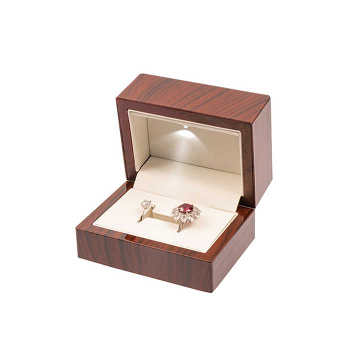 Package Double Single Ring Boxes Wedding Ring Box Engagement Proposal ...