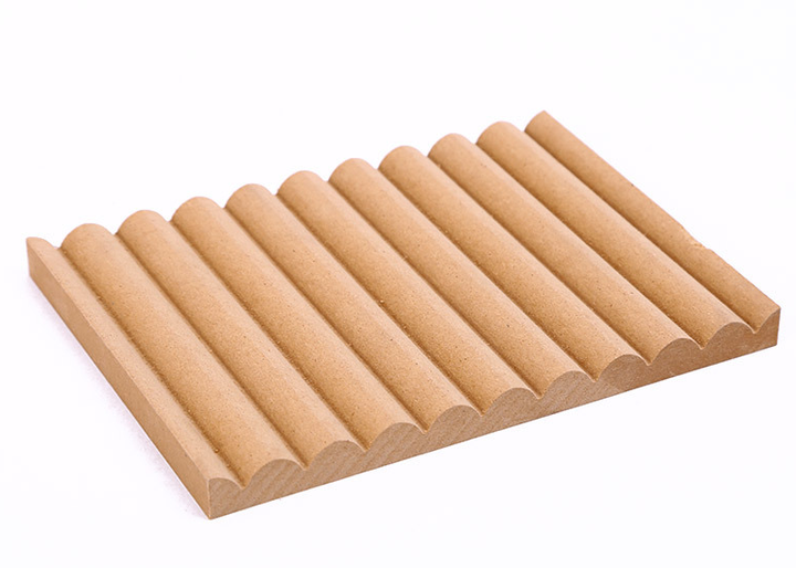 Fluted MDF Board - 3D Carved Wall Panels for Modern Decor