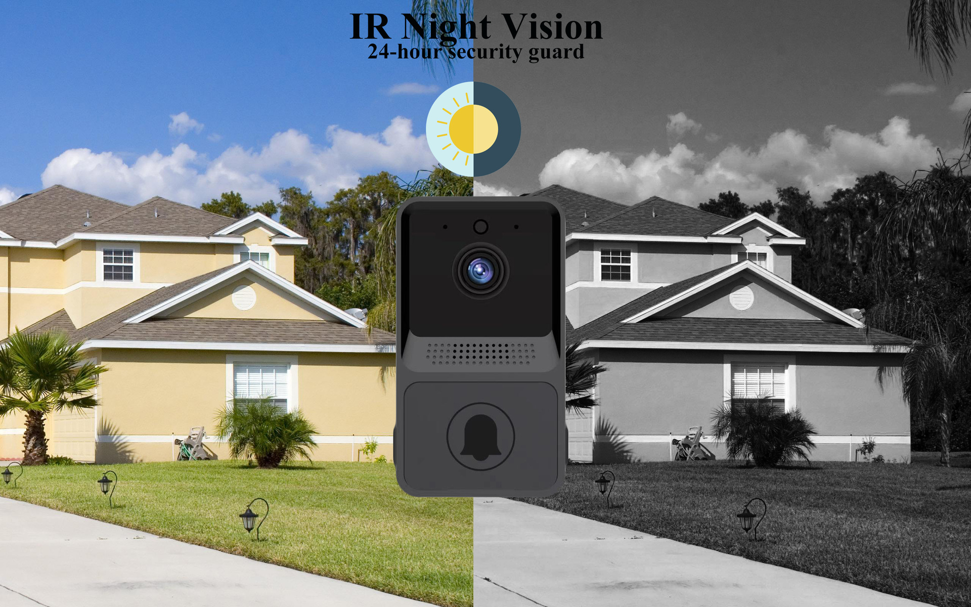 Sonerie video inteligenta Icidra Z30 WIFI, monitorizare casa de la ...