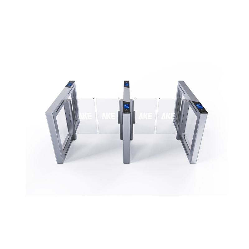 AKE Speed Gate Turnstile Face Recognition QR Code High Speed Anti ...