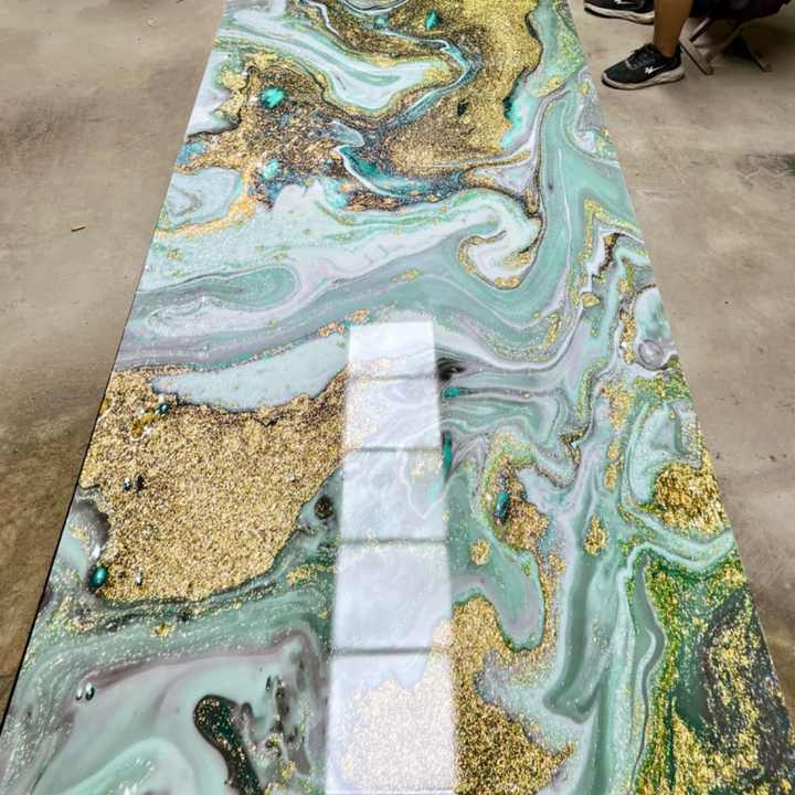 PVC Carbon Slate Marble Board Wall Panel - Durable & Stylish