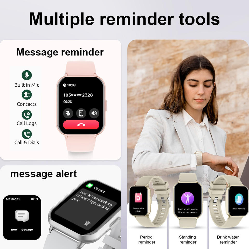 Z169 IP67 Smartwatches 2025 Multi-Functional Sports Fitness Tracker IPS ...