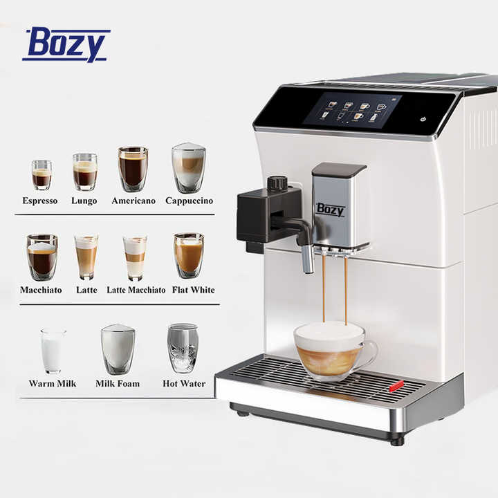 19 Bar Touch Screen Display Espresso Machine with Free Parts