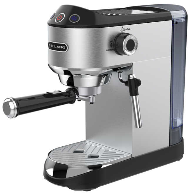 Commercial Single Shot Coffee Machine - 3 in 1 Espresso Maker with Milk ...