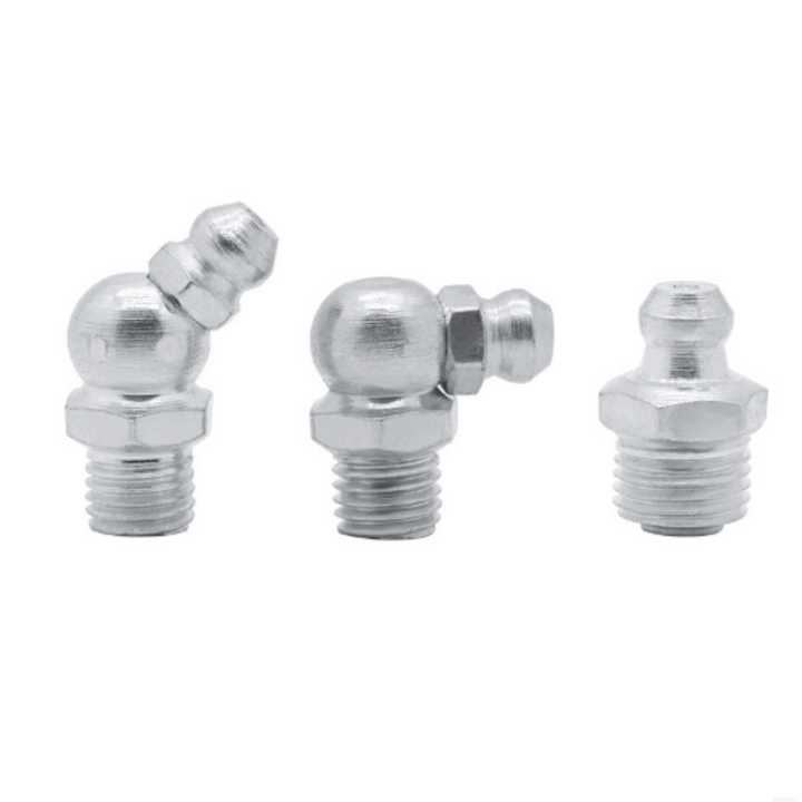 DIN71412 M10 Straight High Pressure Grease Zerk Fitting Steel Grease ...