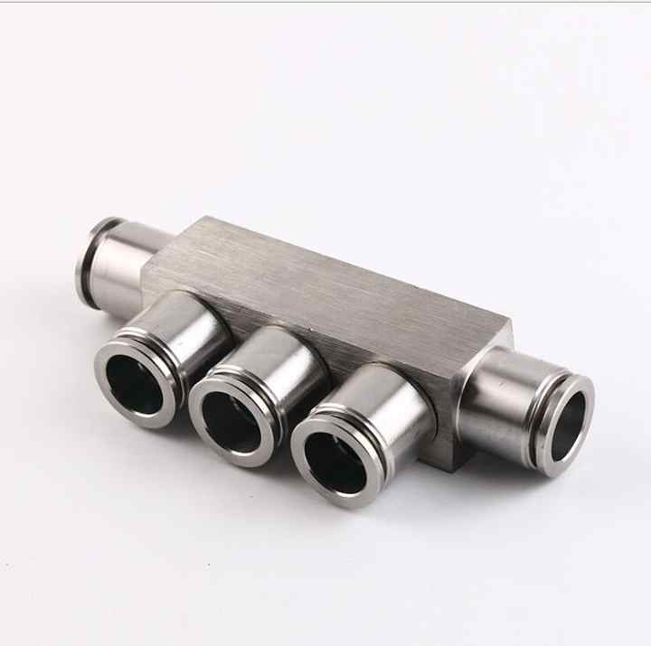 PGJ Series One Touch Pneumatic Plug-in Reducer Plastic Air Tube Fitting Machinery Push-in ...