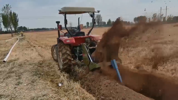 3 Point Hitch Tractor Mounted Trencher - PTO Driven Ditcher for ...