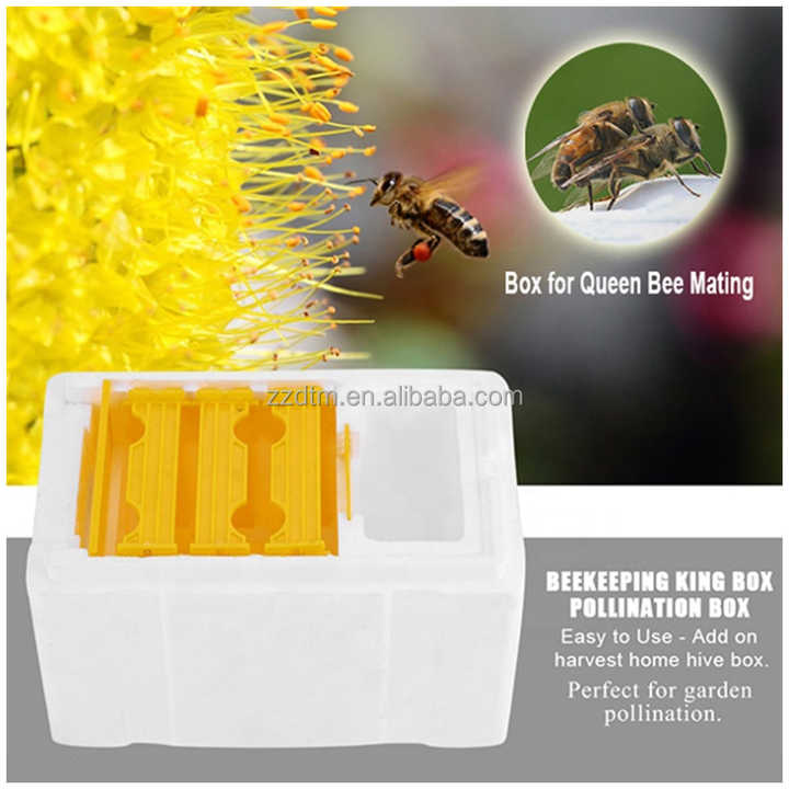 White Yellow Mating Box Nuc Box Polystyrene Bee Hive Styrofoam Mini ...