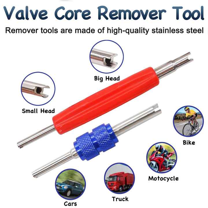 WZAUTO 135 Pieces Assortment A/C Valve Core R134 Kit of 11 Kinds of AC ...