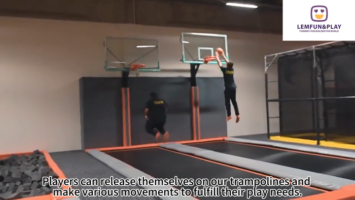 Commercial Indoor Trampoline Park Playground for Sale