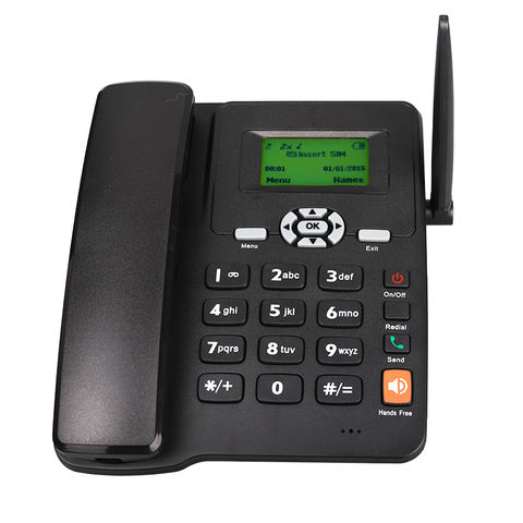 Ets-6688 4g Volte Fixed Wireless Desk Phone With Wifi Hotspot & Fm ...
