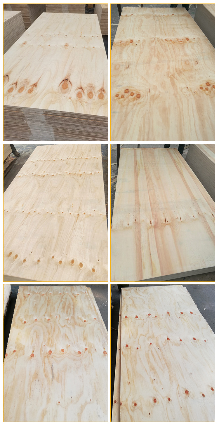 China Triplay De Cdx C+/c Pine Plywood Construction 18mm Manufacturers ...
