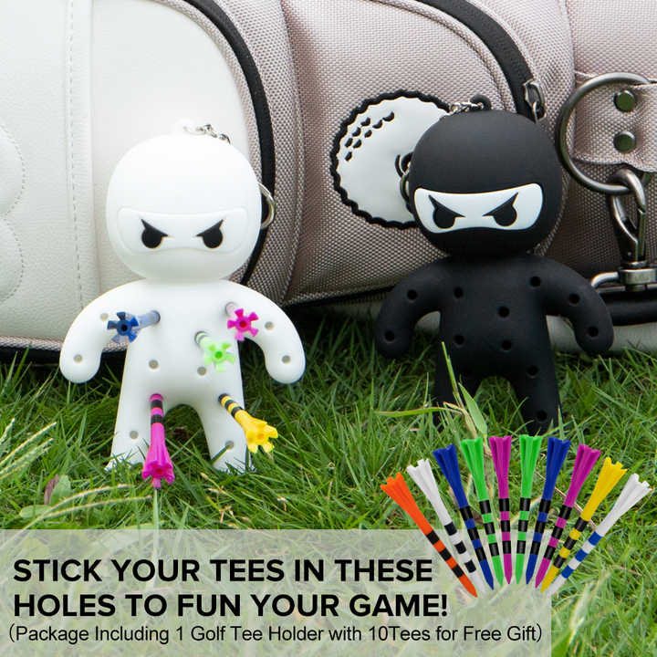 New Design Golf Ball Tee Holder Holds 13 Tees Built to Last Silicone ...