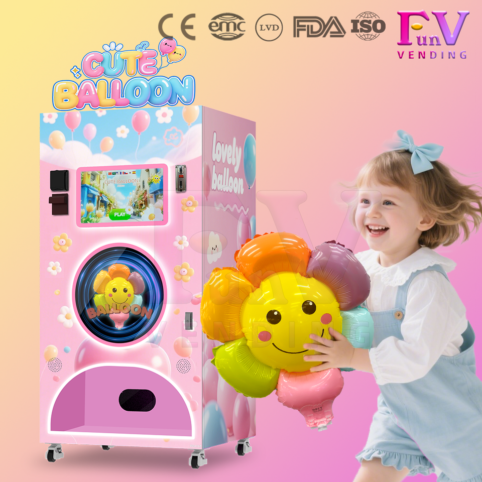 Smart Robot Balloon Vending Machine - Automated & Versatile