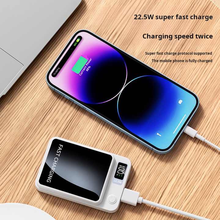 OMS Gift 10000mah Power Bank with Wireless Charging & Waterproof