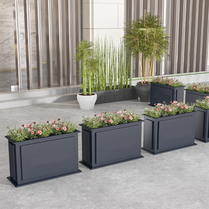 Stair Flower Box | Durable Metal & Steel Planters for Outdoor Stairs