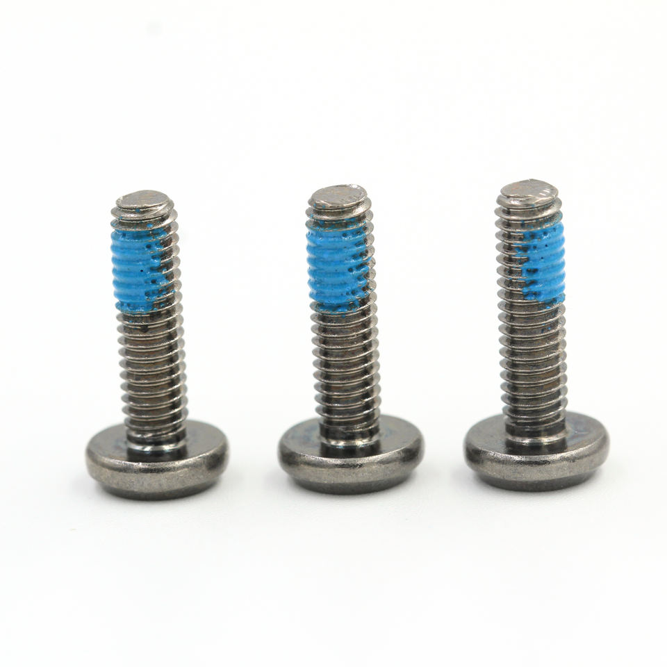 M4 M6 Stainless Steel SUS304 Phillips Drive Glue Locking Screws Nylok ...