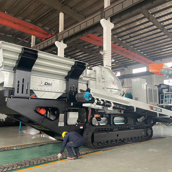 Efficient Mobile Type Diesel Engine Stone Crusher for Sale