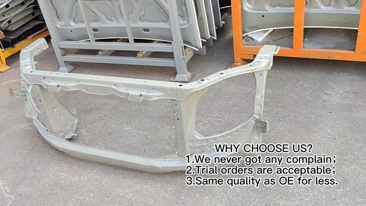 Isuzu Dmax 2020 Radiator Support Frame - Durable Steel Bracket