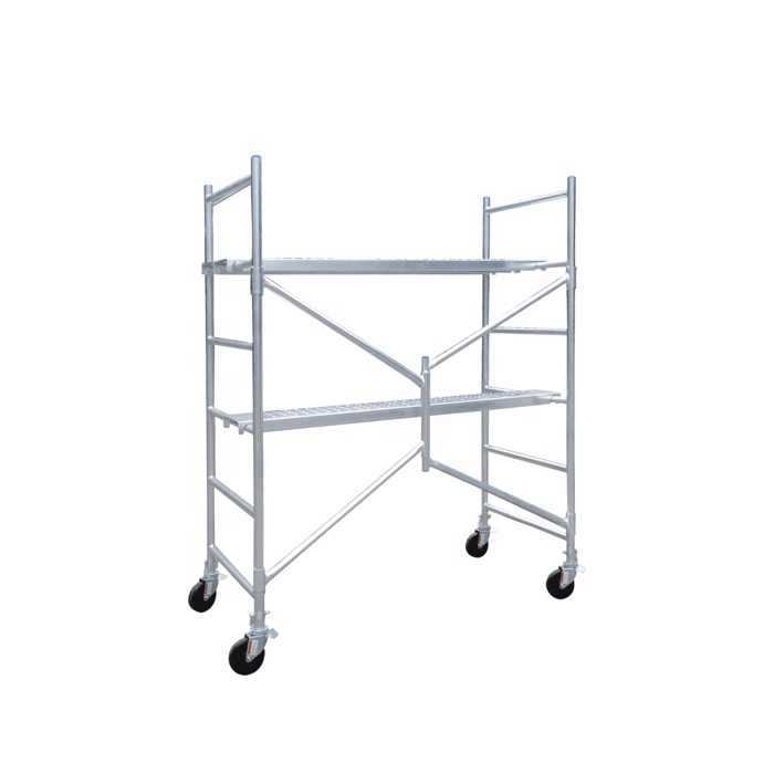 Folding Scaffold Platform Aluminum Mini Folding Mobile Scaffold Mini ...