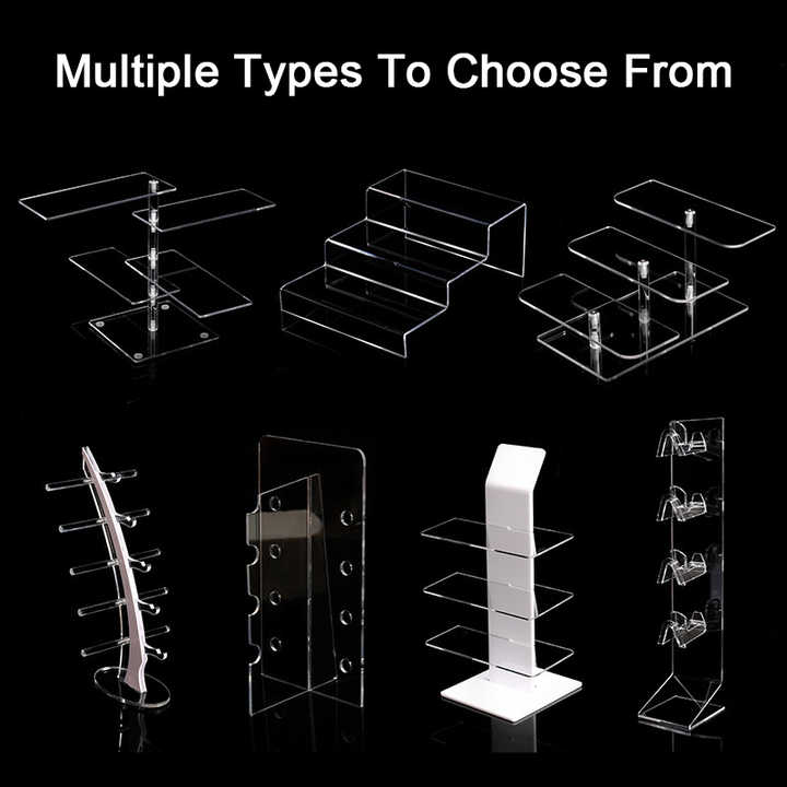Custom 3 Tiers Acrylic Display Stand for Eyeglasses/sunglasses