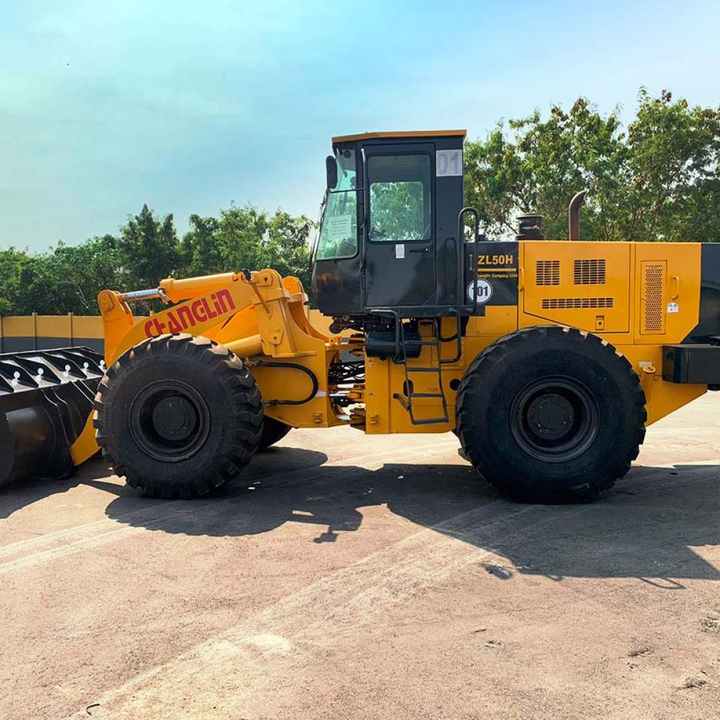 Heavy-Duty Loader ZL50H - Box-Frame Design & Ergonomic Control for ...