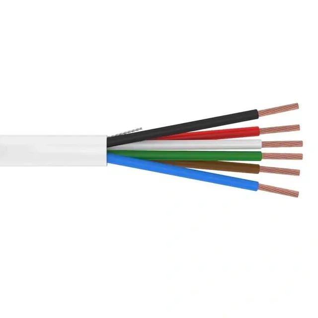 Shielded Security Cable 2Core 18AWG with Aluminum Mylar Foil and PVC ...