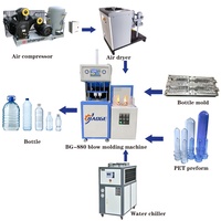 Plastic Bottle Making Machine Price - Semi-Automatic PET Blowing