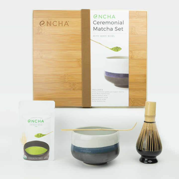 Bamboo Lid Paperboard Box - Perfect for Matcha & Tea Sets