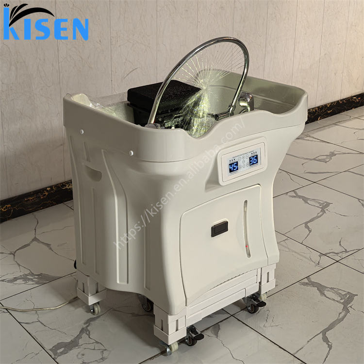 Independent Spa Head Bed Shampoo Basin Removable Hair Wash Basin with ...