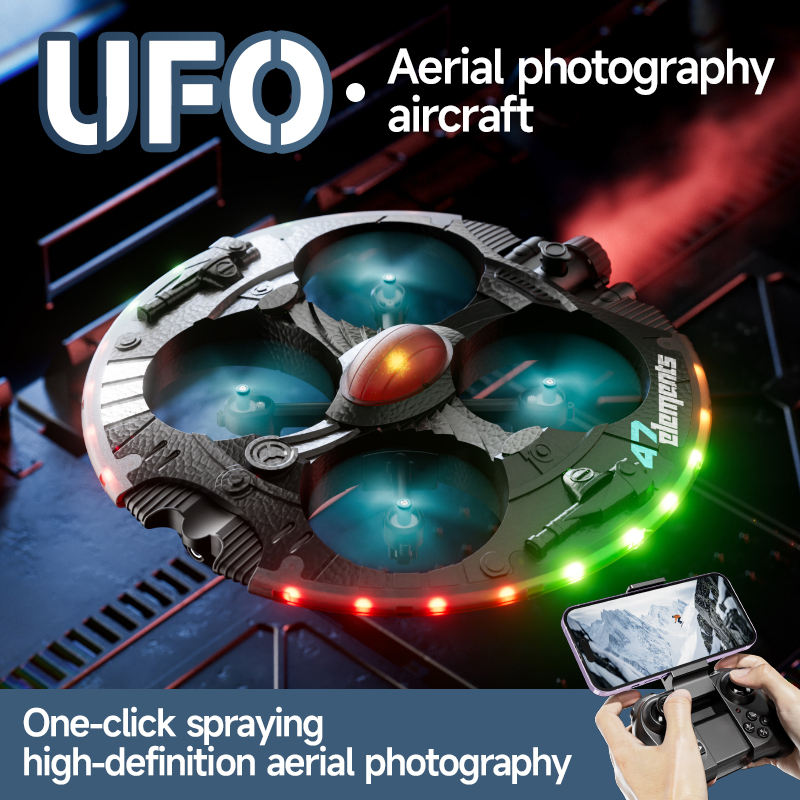 150 FPV Beginner-friendly 2.4g Wifi Drone with UFO Design Plastic ...