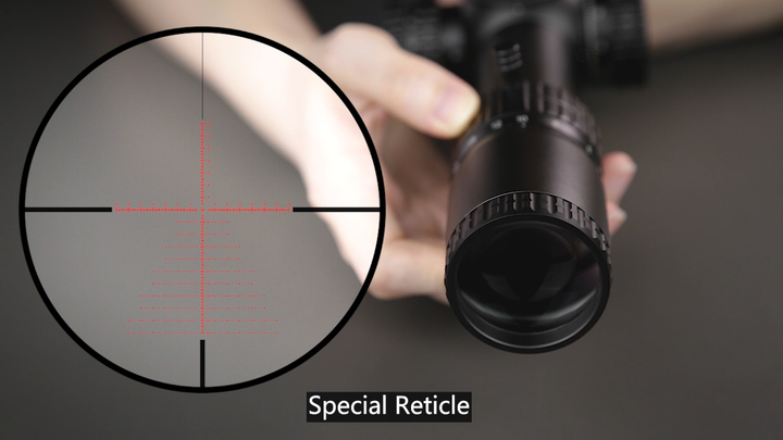 SPINA Optics 5-25x56 Hunting Scope - Professional Long Range