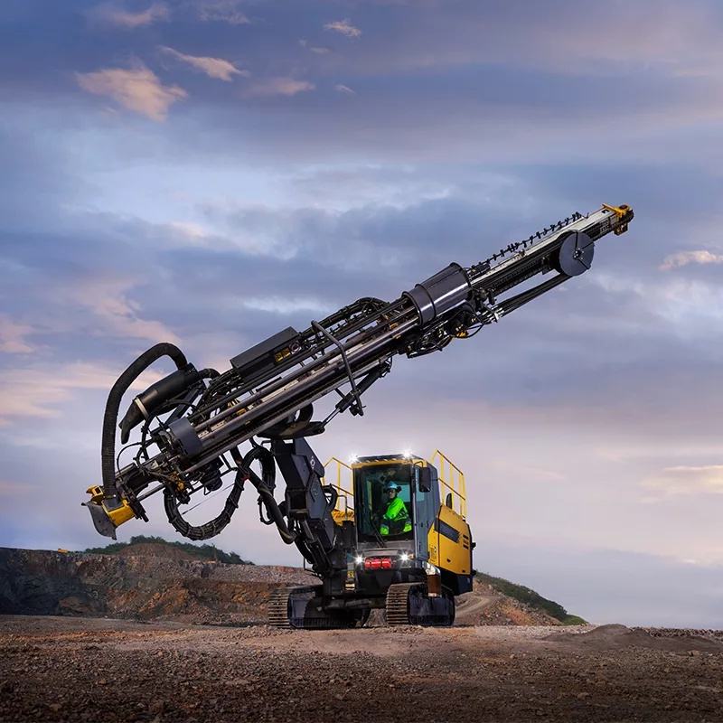 Epiroc PowerROC T50 Hydraulic Top Hammer Drilling Rig Energy Saving ...