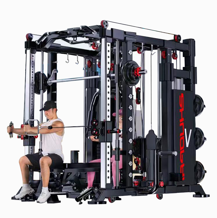 Mutli Function Station Gantry Smith Machine Comprehensive Training ...