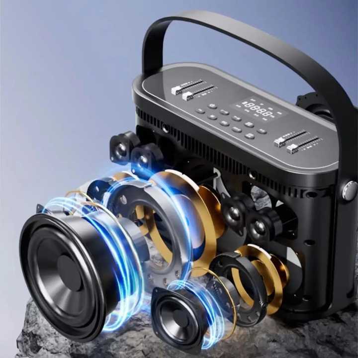 S1271 Eq Heavy Bass Portable 280W High Power Wireless Mic Blue Tooth ...