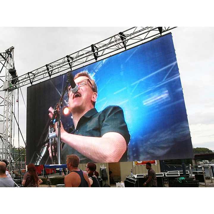 Outdoor P2.9 Panel Led Concert Stage Backdrop Usage Curved Screen P2.97 ...