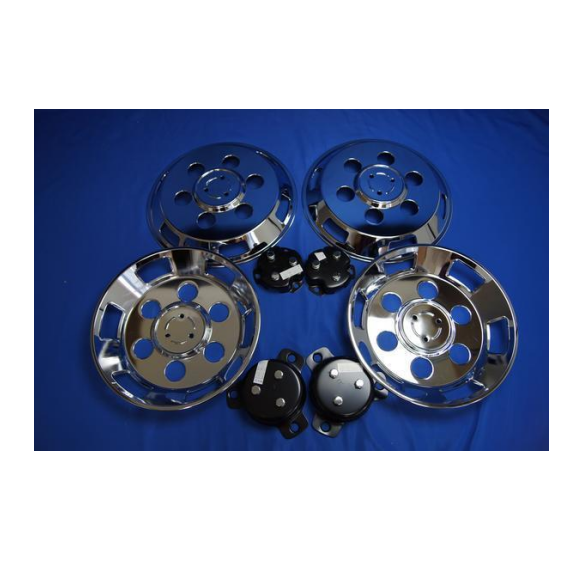 Chrome Plated Truck Hub Caps for ISUZU 700P NPR NQR NMR NLR Body Spare ...