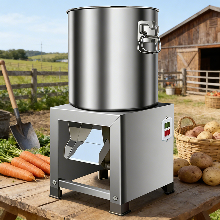 Livestock Use Stainless Steel Vegetable Shredder Machine Veggie Chopper ...