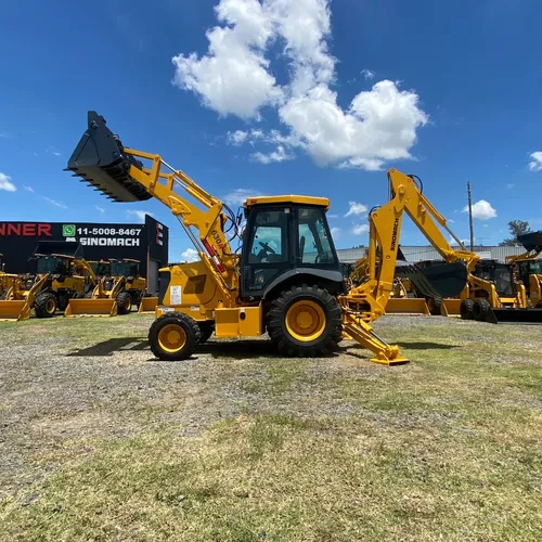 Backhoe Loader Changlin Sinomach 630A 1.0m3 Bucket Capacity 4wd Loader ...