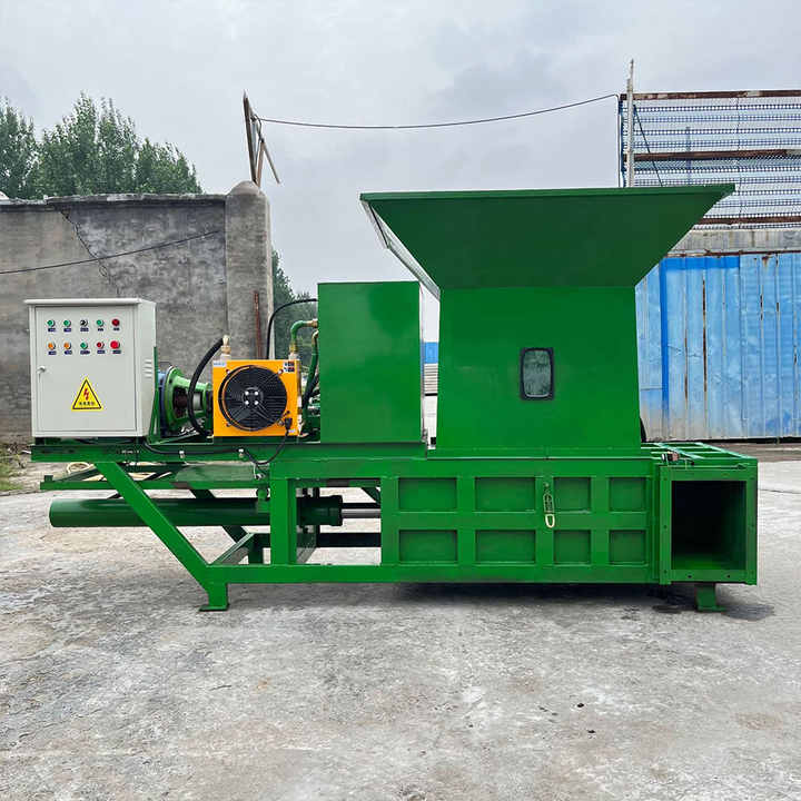 Wheat Straw Garlic Skin Waste Paper Square Bagging Machine