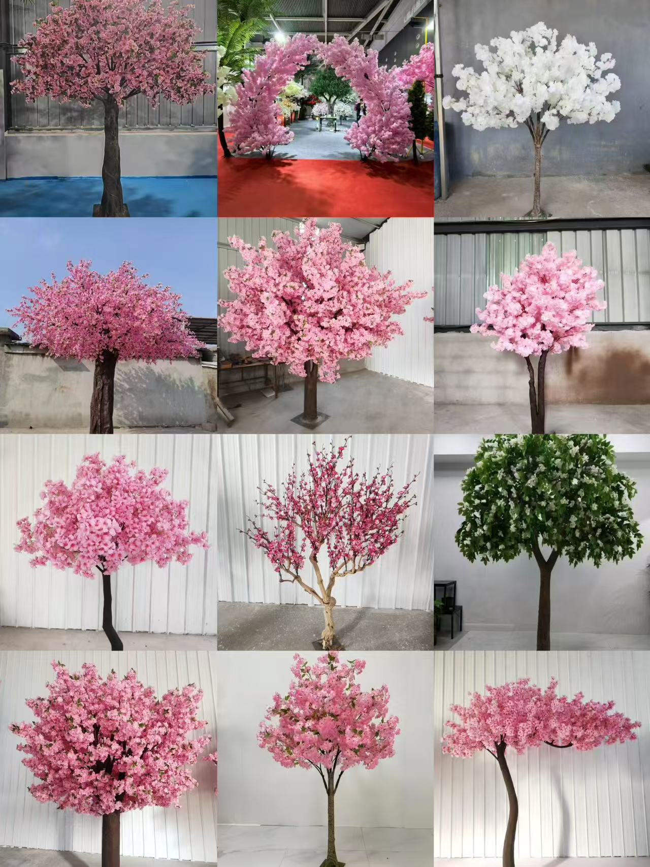Large Outdoor Artificial Trees - Durable & Realistic Decor
