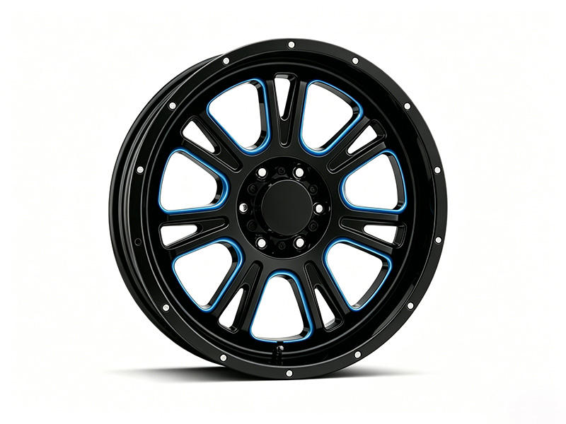 Orida 18 Inch 24x14 Forged Aluminum Off-road Wheels Black Finish 9J ...