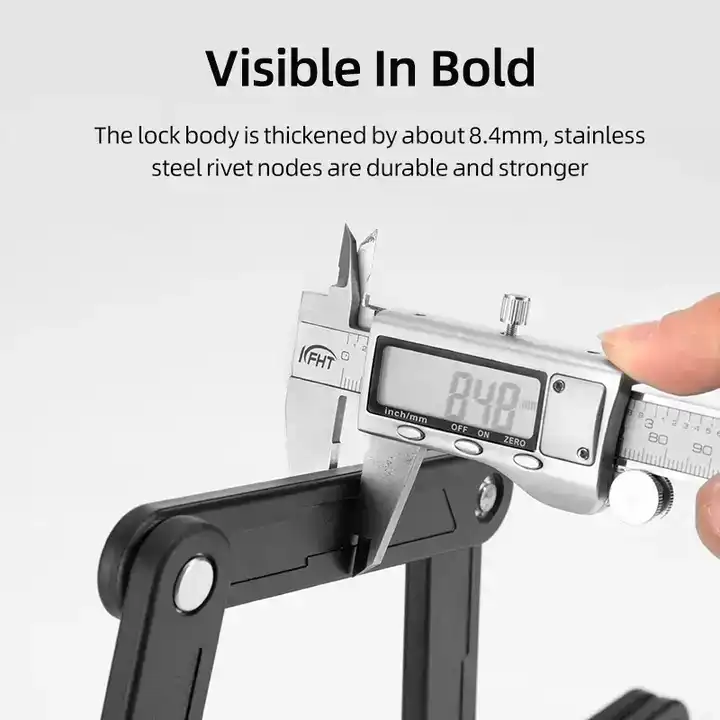 ROCKBROS Bicycle Fingerprint Lock Electric Motorcycle MTB Four-digit ...