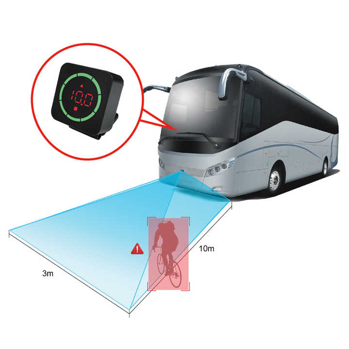 truck with data logger safety product anti collision radar proximity ...