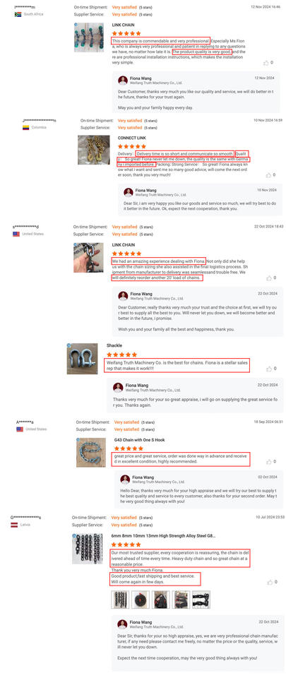 G30 American Standard High Strength Lifting Chains Transport Chain ...