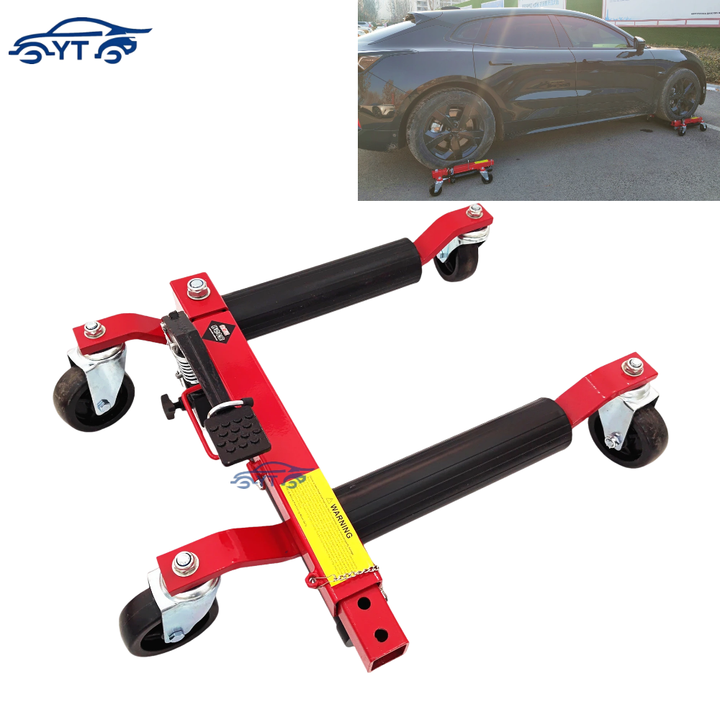 YT High Quality 3-4 Ton Heavy Vehicle Mobile Tool 4-Wheel Mover Car ...