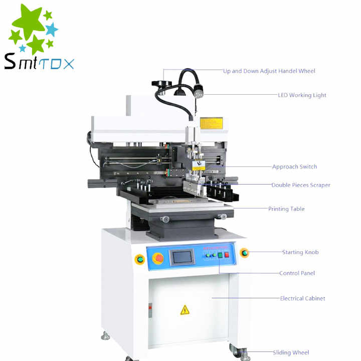 SMT Machine PCB Printer - Semi-Automatic 1.2m Specification