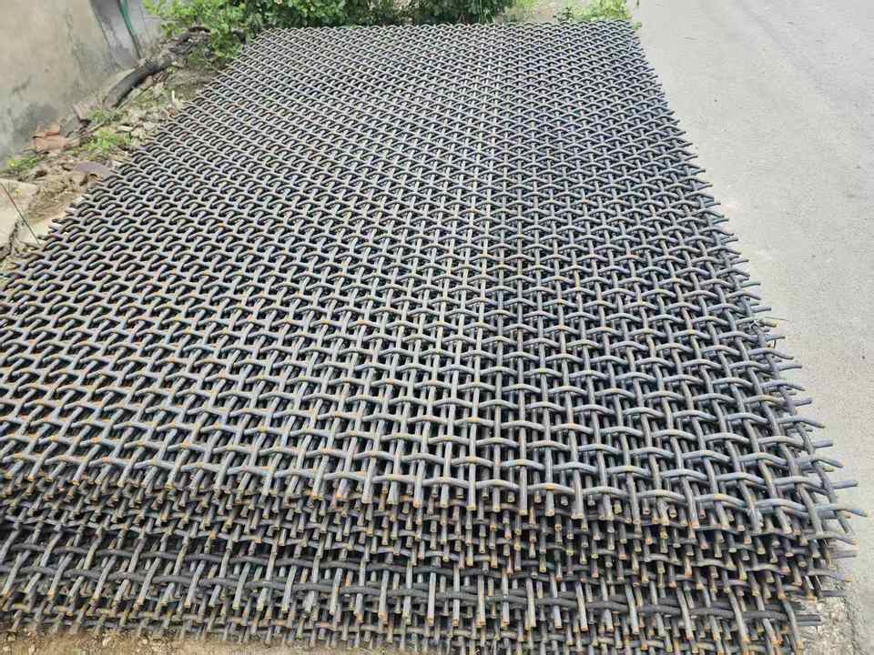 High-strength welding mesh for mining machine, matching screen plate ...