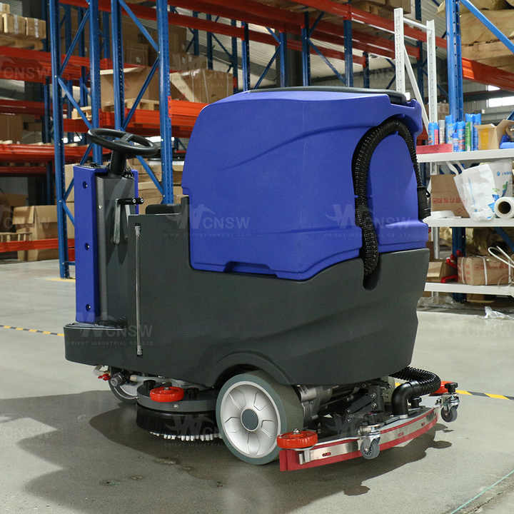 OR-V70 Commercial Battery Ride-on Floor Scrubber Vacuum Water Sucking ...